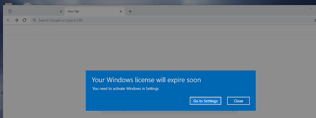 Your Windows License Will expire soon in Windows 7 upgraded PC ...